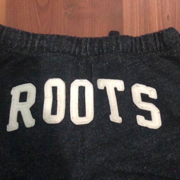 Roots | Pants & Jumpsuits | Black Roots Sweat Pants Size 4 Kids | Poshmark